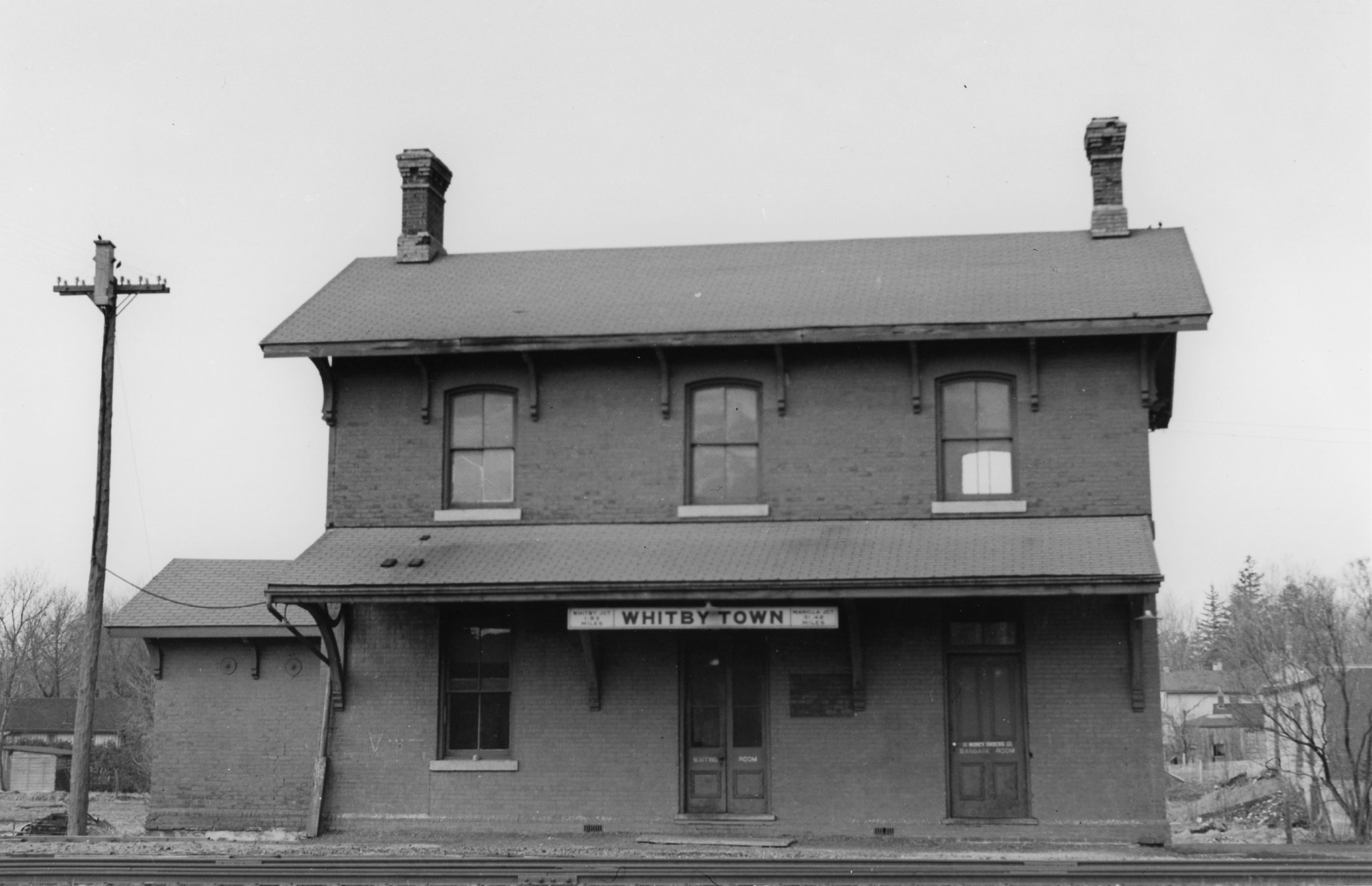 Whitby Station (Port Whitby & Port Perry Railway) - Toronto Railway ...